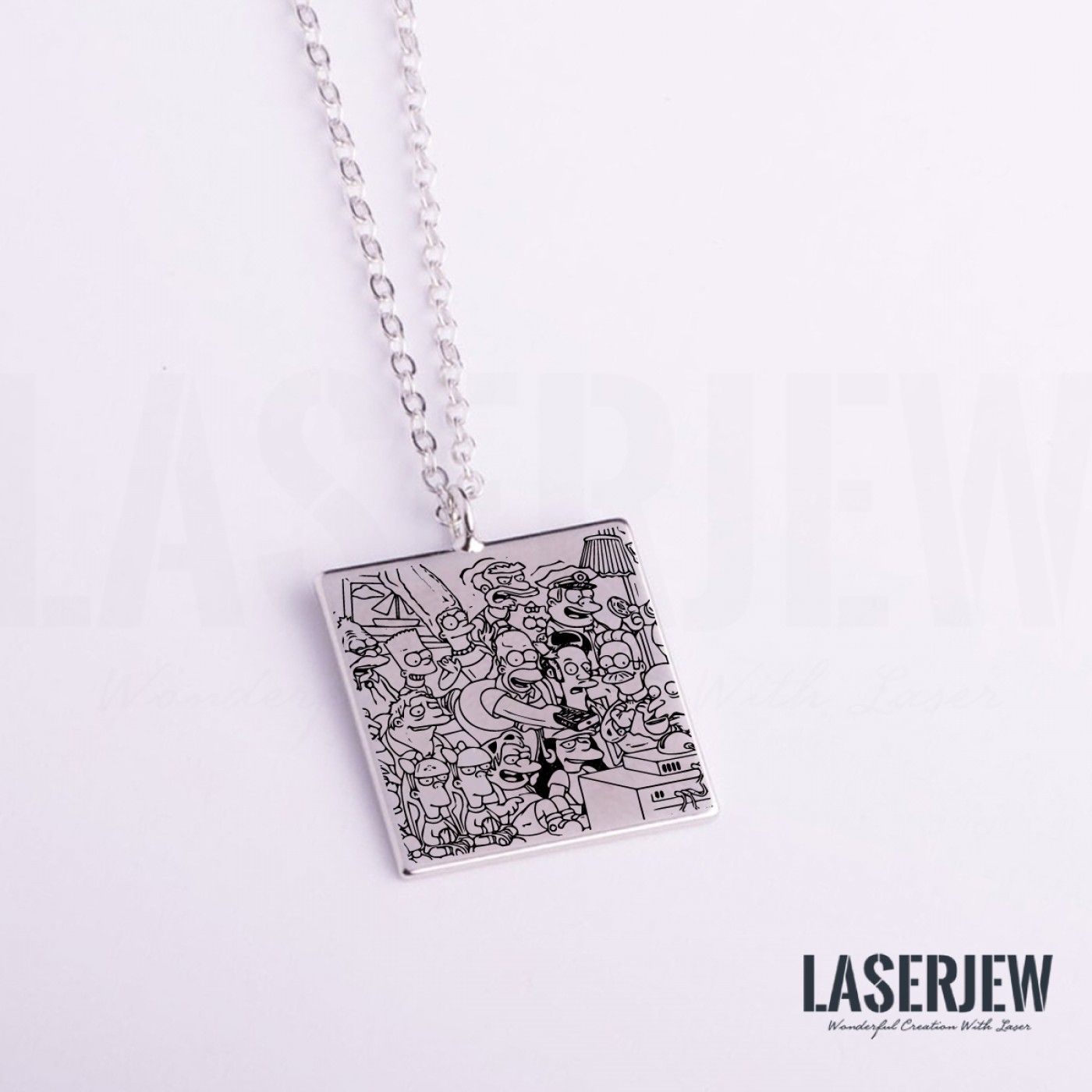 Laser ile yapılmış Kişiye özel takılar | Custom jewelry made with laser